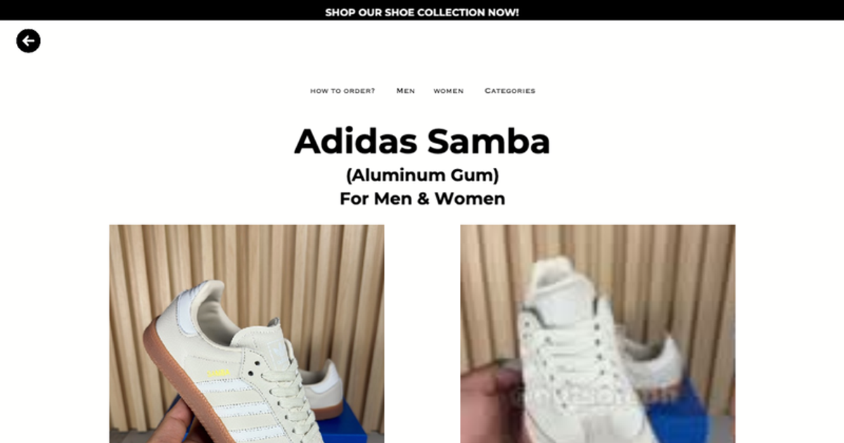 adidas samba Aluminum Gum