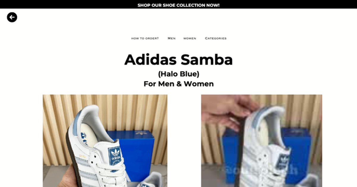 adidas samba Halo Blue