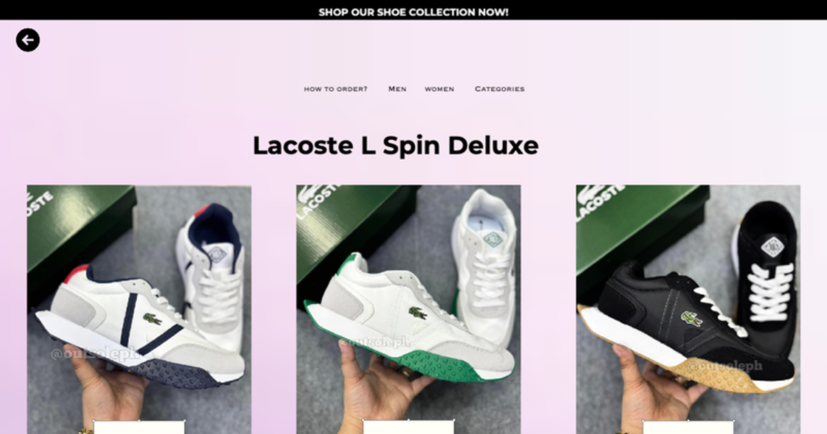 Lacoste L Spin Deluxe